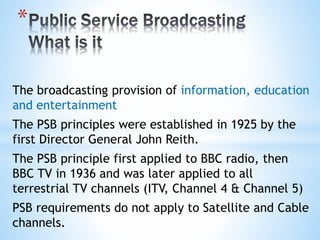 Radio psb and regulation revised | PPTX