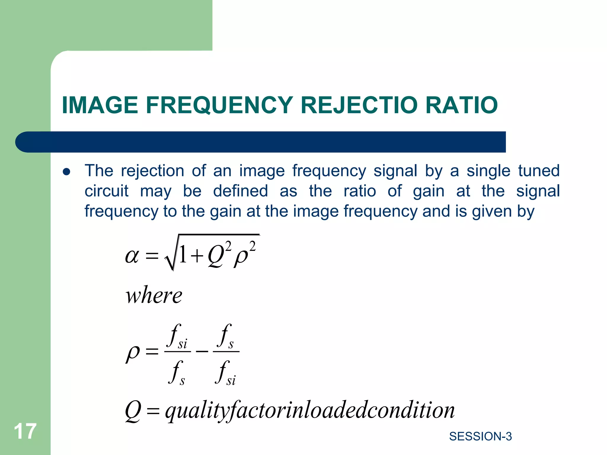 Radio receiver characteristics | PPTX