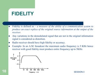 Radio receiver characteristics | PPTX