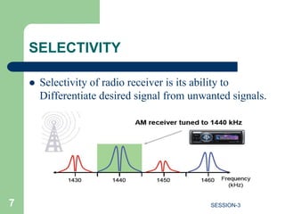 Radio receiver characteristics | PPTX