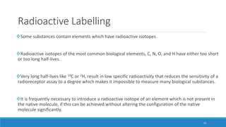Radioreceptor assay | PPTX
