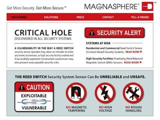 Magnasphere High Security Switch Technology | PPT