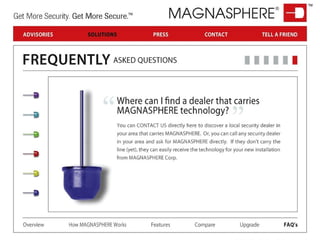 Magnasphere High Security Switch Technology | PPT