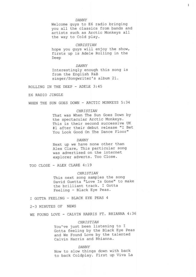 radio-script