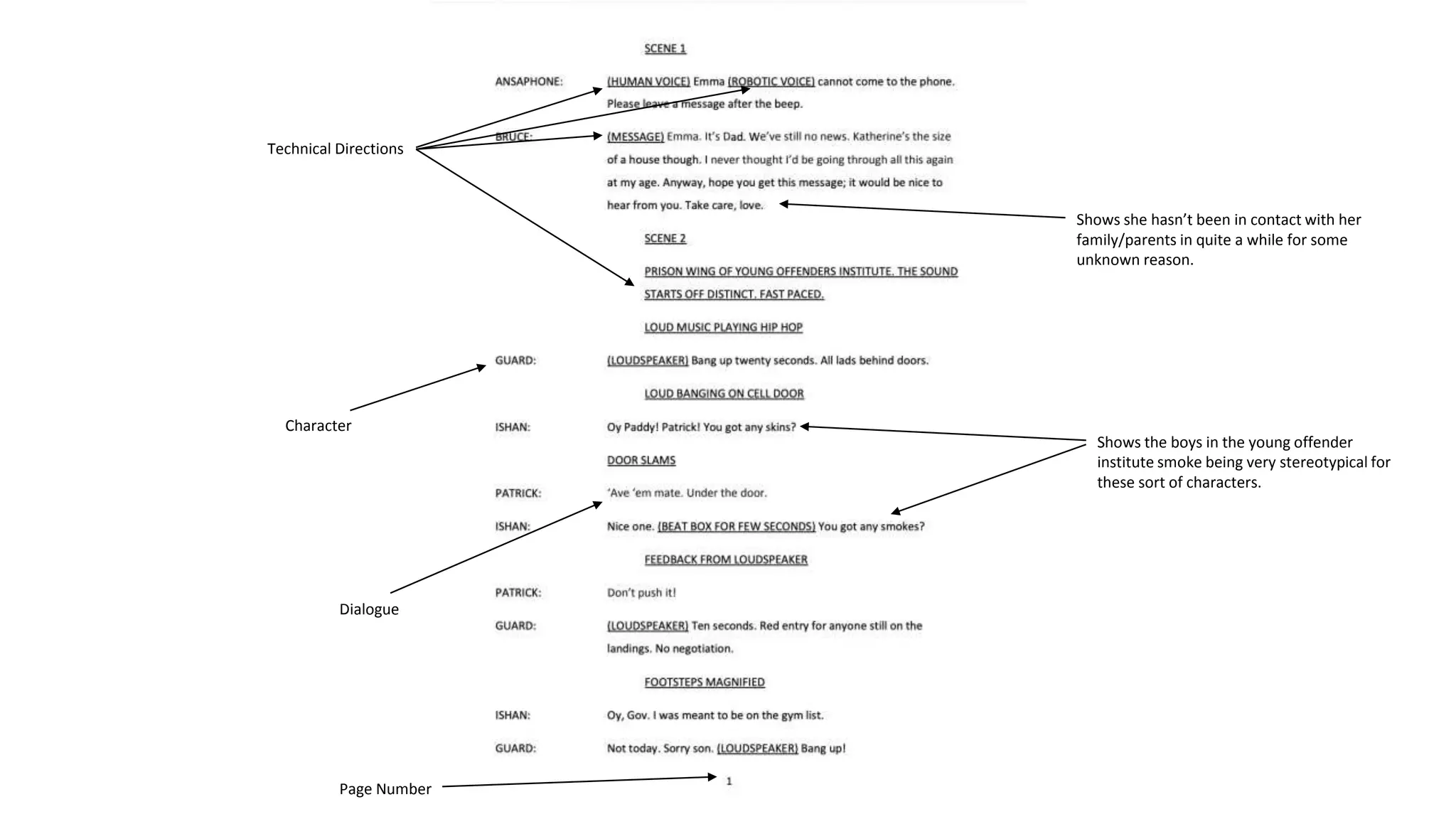 Radio script analysis | PPTX