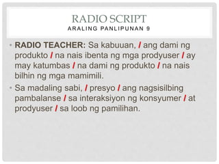 RADIO SCRIPT AP9 SESSION3.pptx