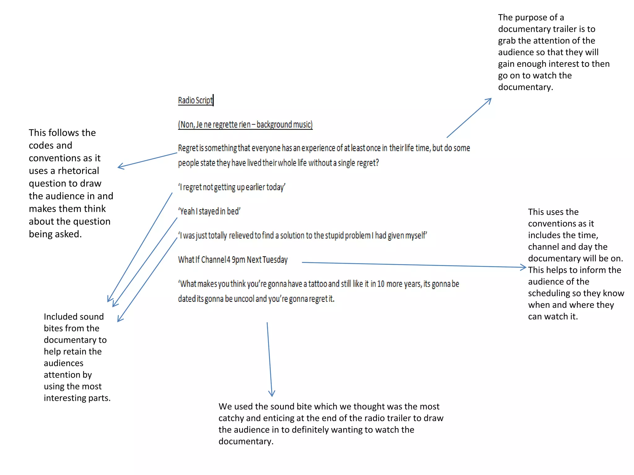 Radio script eval q1 | PPT