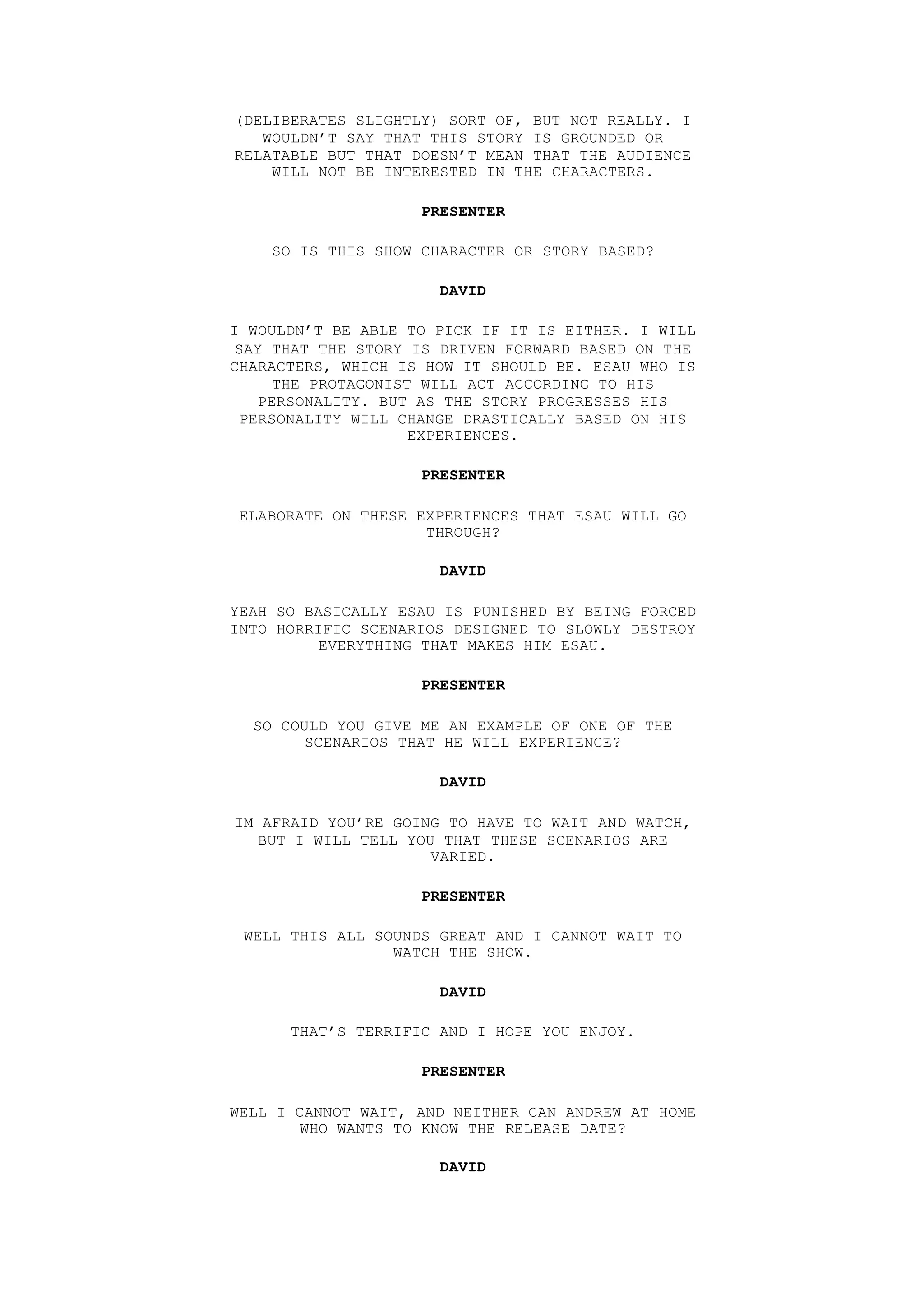 Radio show transcript | PDF