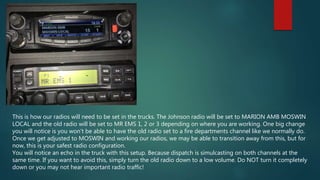 Radios & moswin transition | PPT