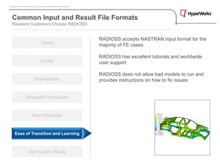 Radioss general overview | PDF