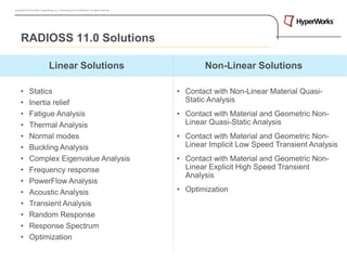 Radioss version 11.0 | PDF