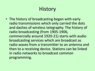 Radio stations research | PPT