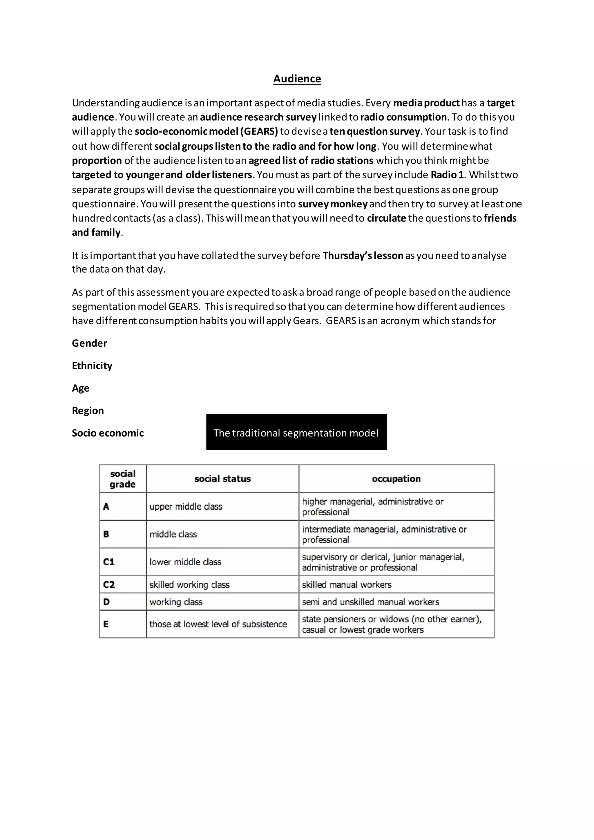 Radio survey | PDF