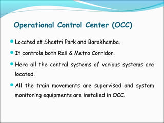 telecommunacation in`DMRC | PPT