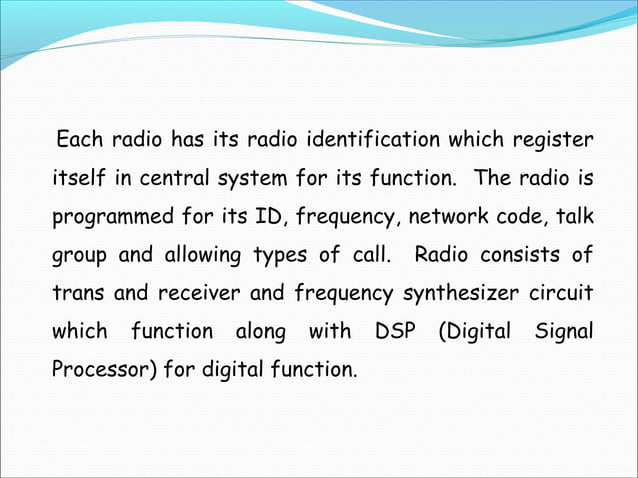 telecommunacation in`DMRC | PPT