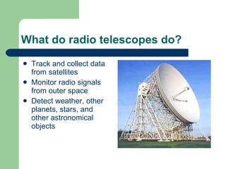 Radio telescopes power point | PPT
