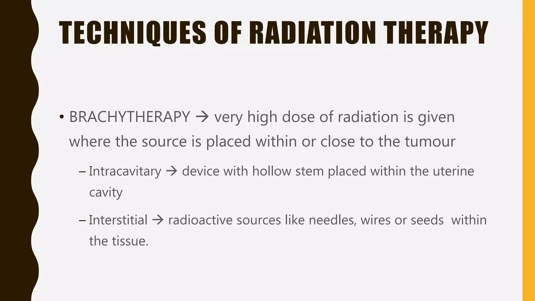 Radiotherapy AND CHEMOTHERAPY | PPTX
