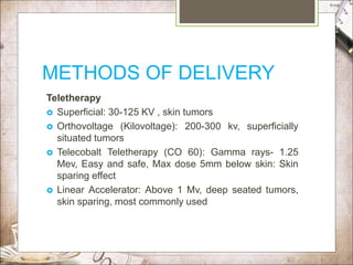 RADIOTHERAPY. PART 1.ppt THE PPT IS IN PARTS . IT IS FIRST PART | PPT