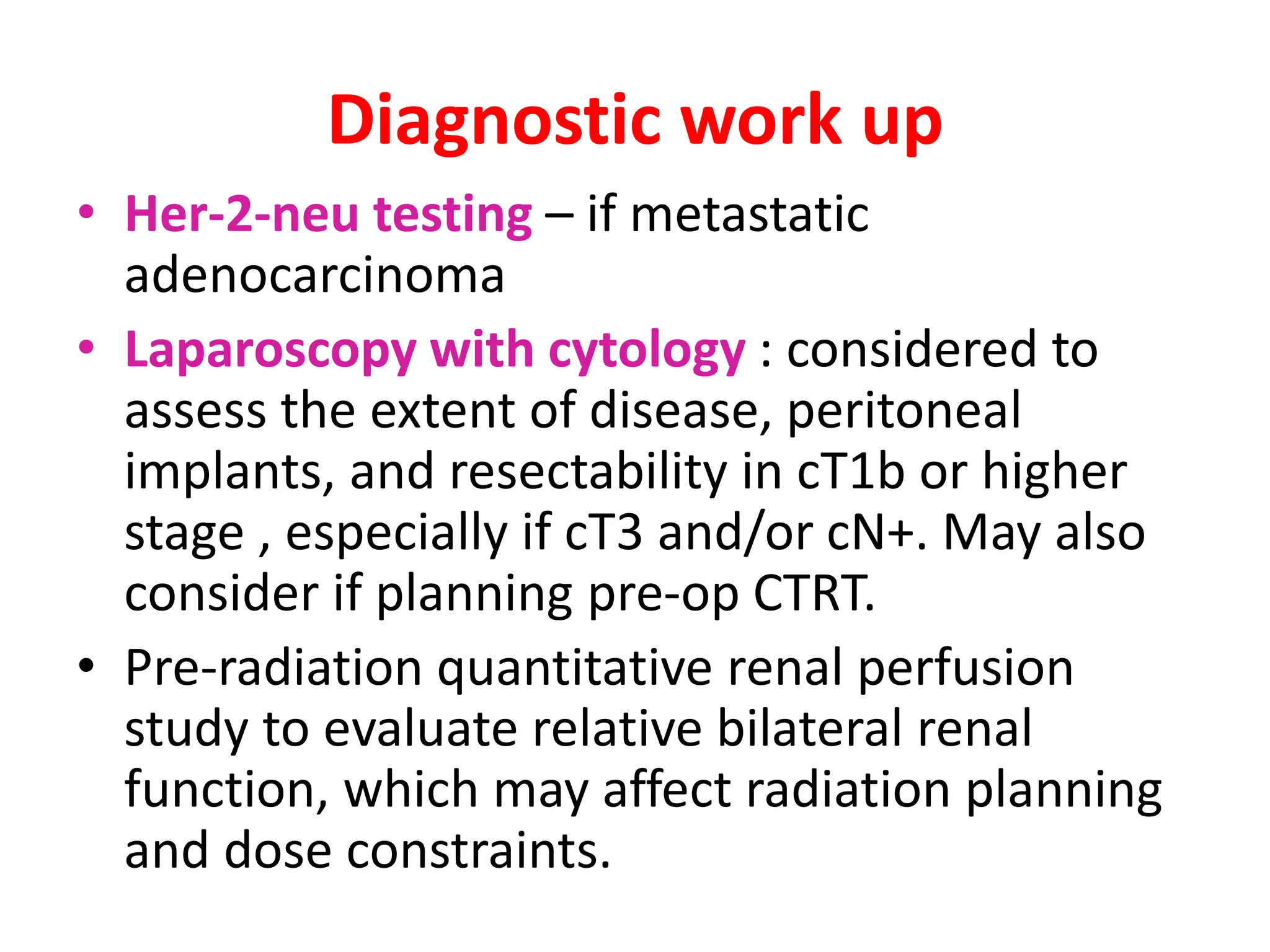 Radiotherapy in carcinoma stomach - current scenario | PPTX