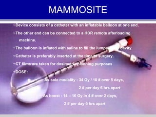 Radiotherapy In Early Breast Cancer | PPT