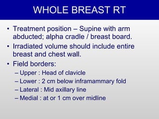 Radiotherapy In Early Breast Cancer | PPT