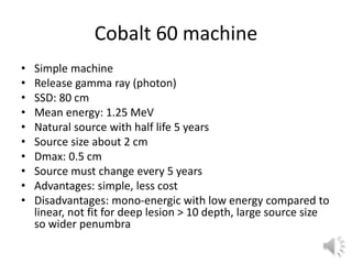 Radiotherapy introduction | PPTX