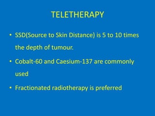 Radiotherapy of cervical cancer | PPTX