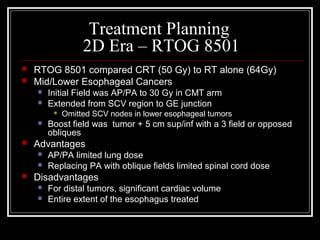 Radiotherapy Planning For Esophageal Cancers | PPT