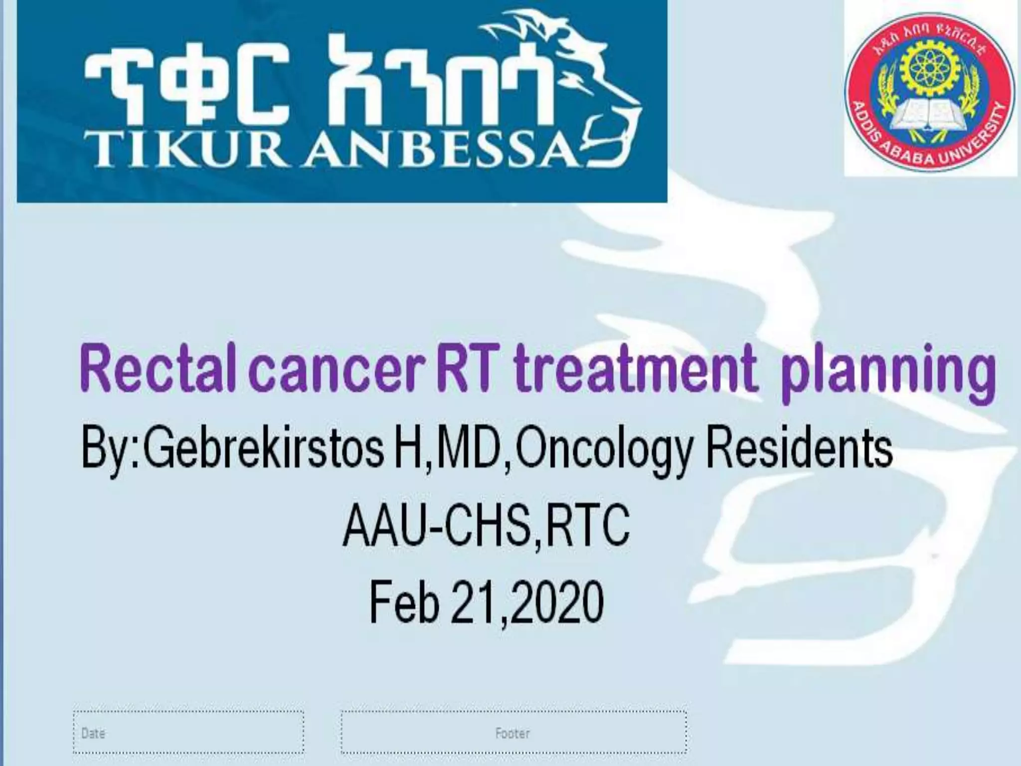 Radiotherapy planning for rectal cancer ,2D updates! | PPTX
