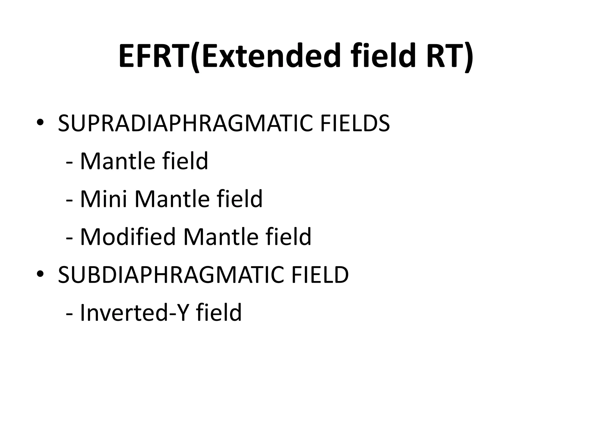 Radiotherapy planning in lymphoma | PPTX