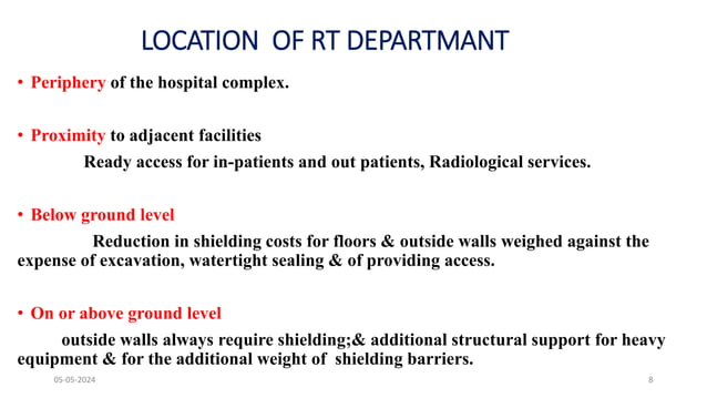 RADIOTHERAPY ROOM LAYOUT.ppt aiims gorakhpur x | PPTX