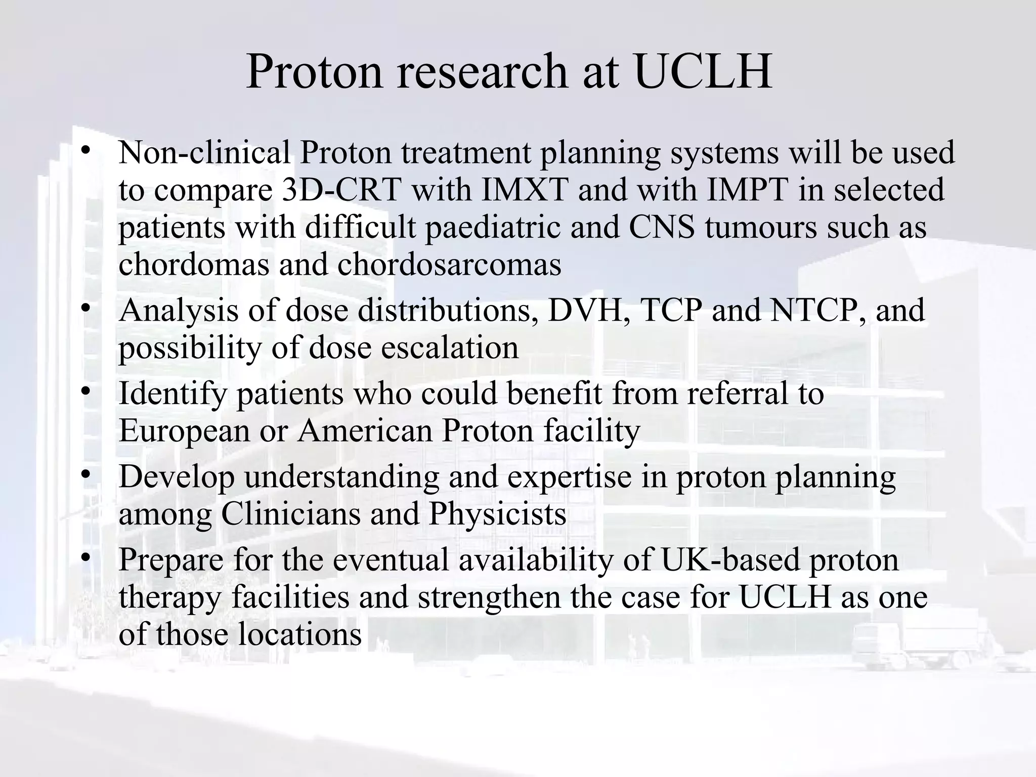 Radiotherapy With Protons | PPT