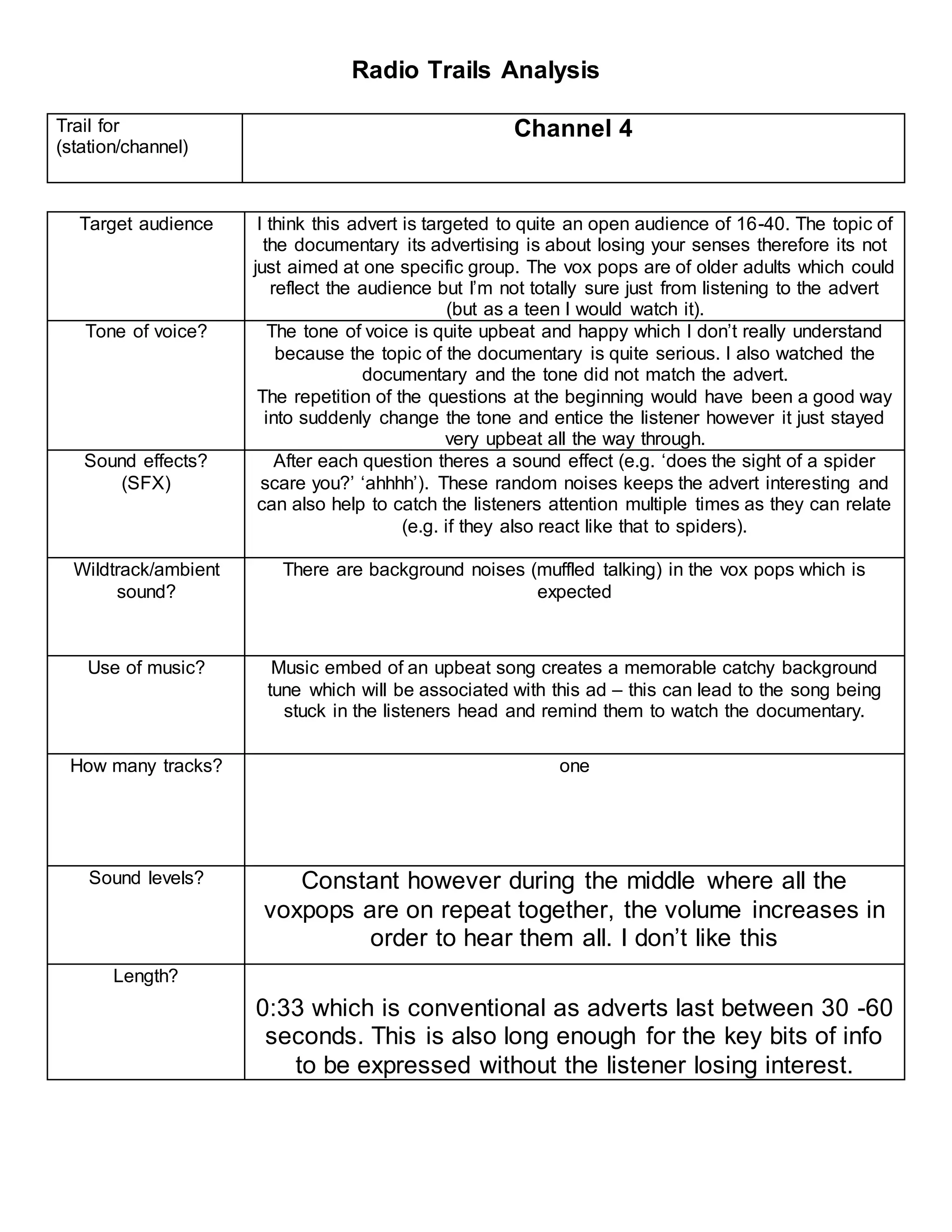 Radio trailer anaylsis 2 | DOCX