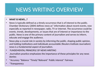 RADIO TV NEWS REPORTING-1.pptx mcm218... | PPTX