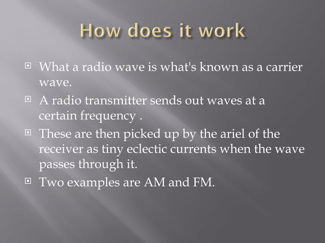 Radio wave | PPT