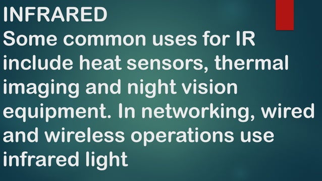 RADIO WAVE AND INFRARED AND THEIR PRACTICAL APPLICATIONS.pptx