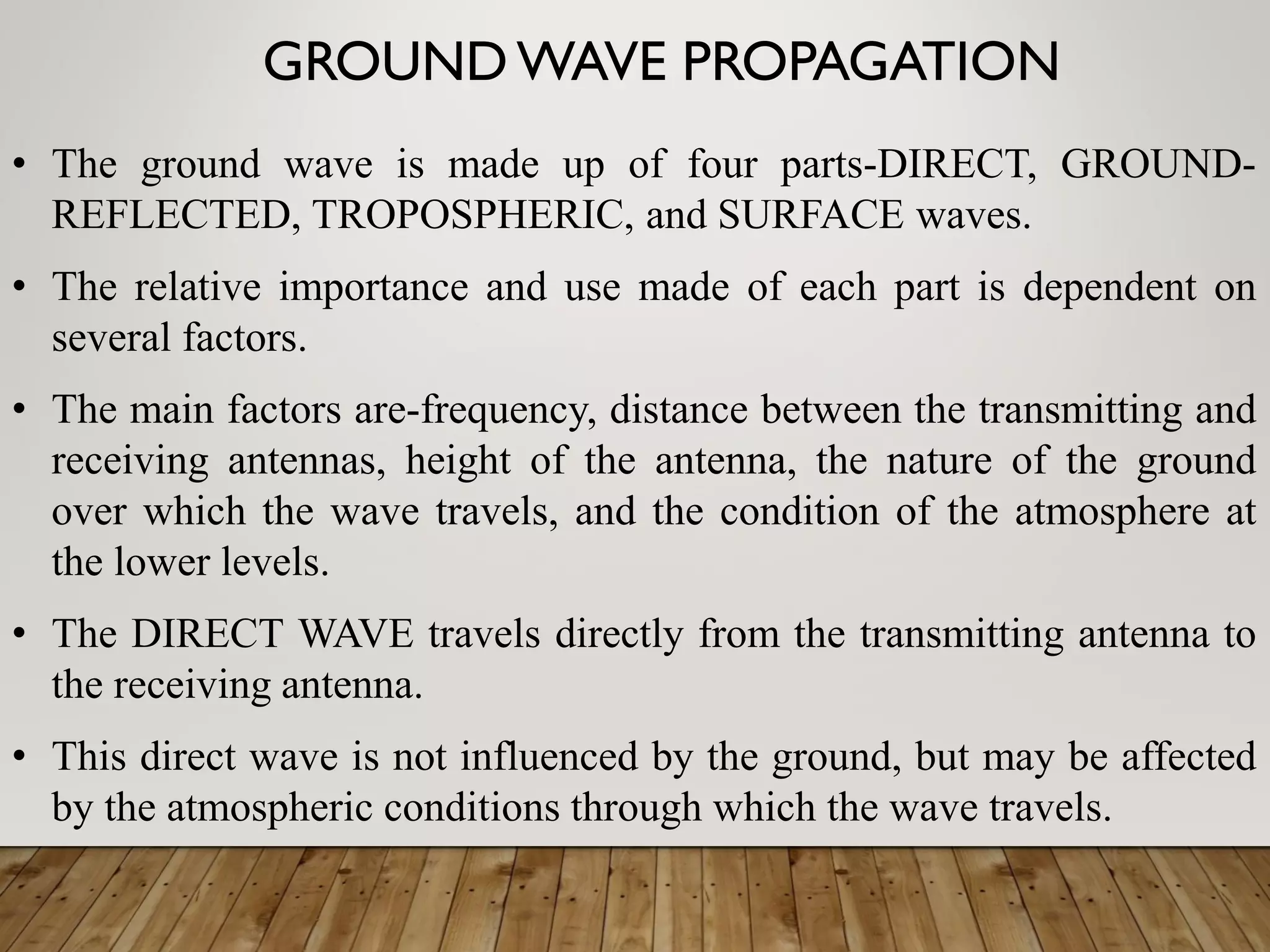 Radio Wave Propagation - Antenna Fundamentals | PDF