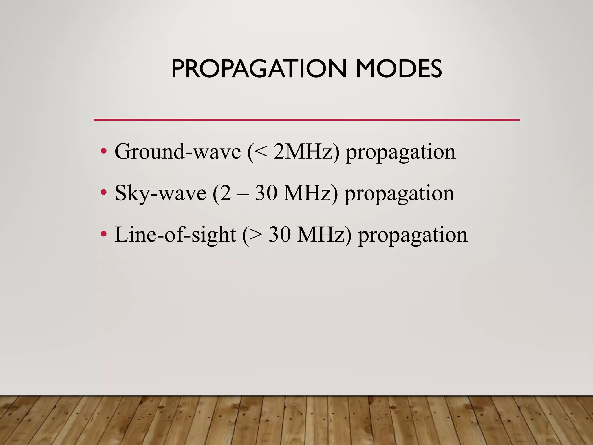 Radio Wave Propagation - Antenna Fundamentals | PDF