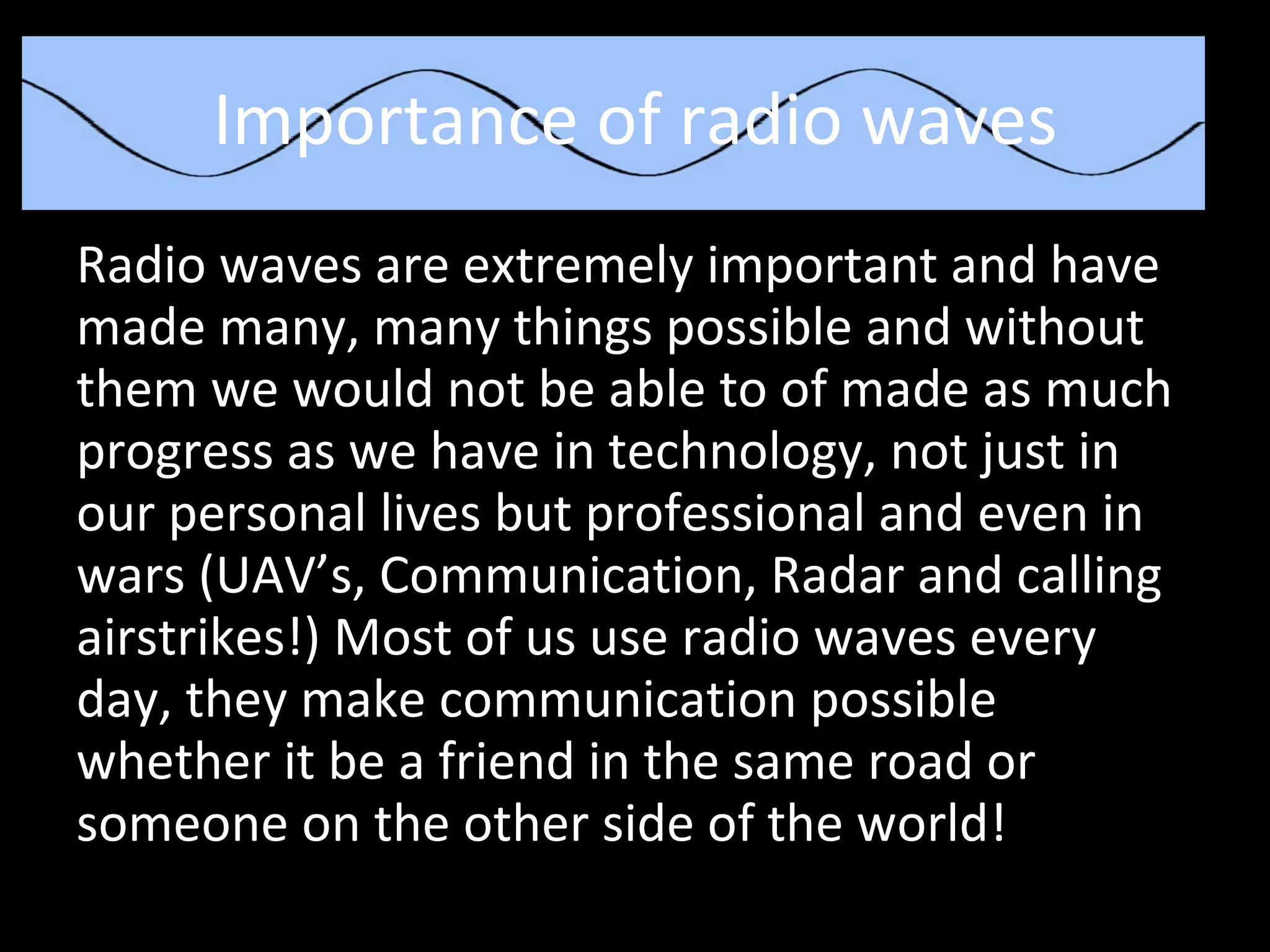 Radio waves | PPT