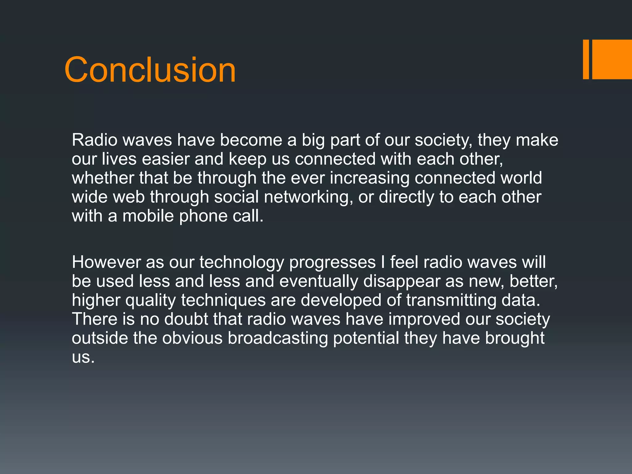 Radio waves | PPTX