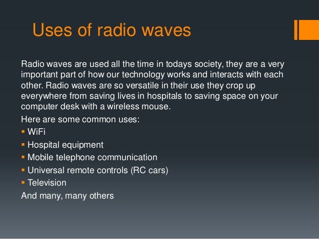 Examples Of Radio Waves