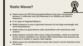 Radio Waves In Computer Communication | PPTX