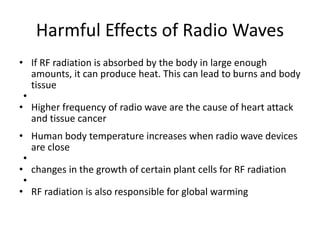 Radio waves and propagation and astronomy | PPT