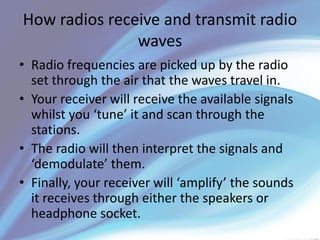Radio waves presentation | PPTX