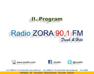 Radio Zora 90,1 FM Bandung I Fresh And Hits | PPT