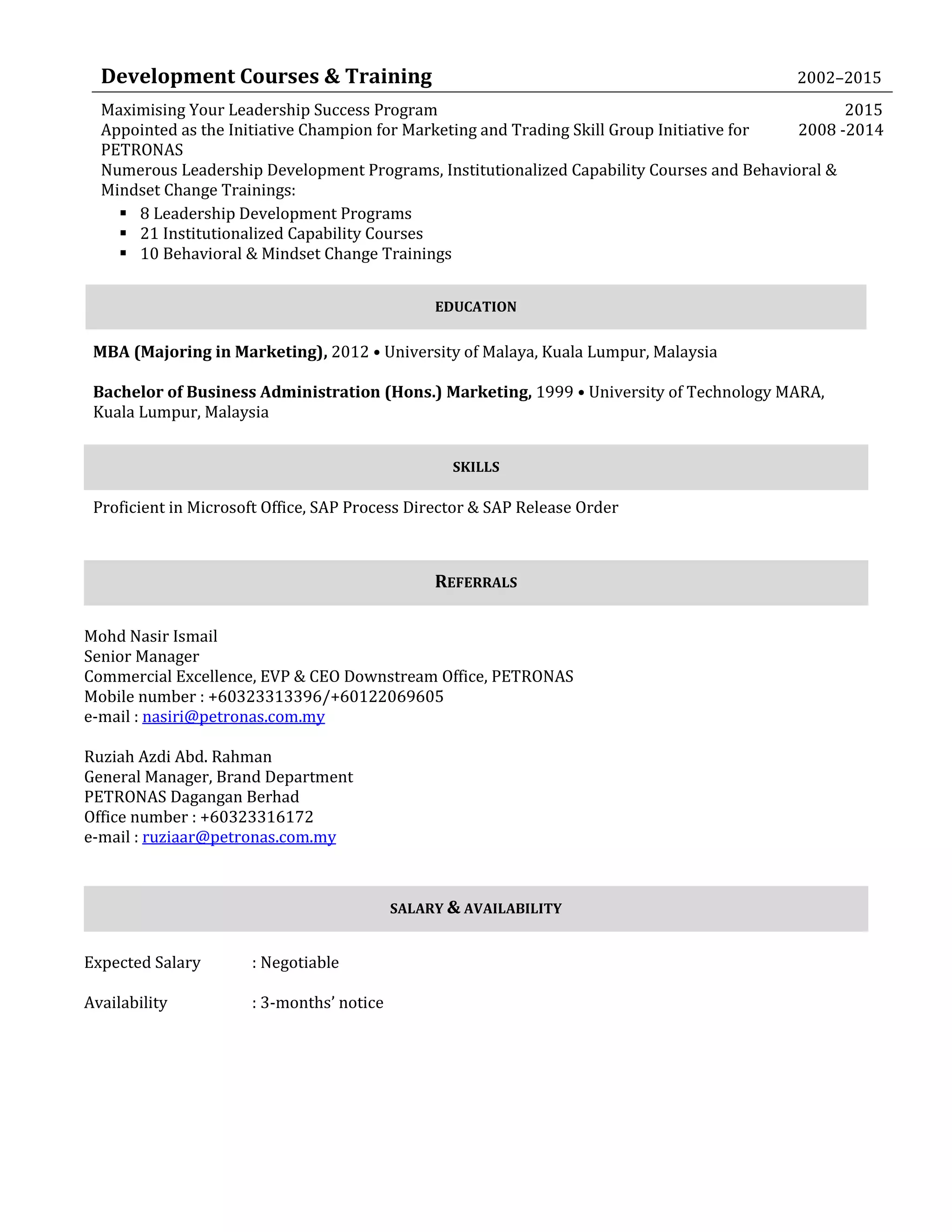 Radiresume2016 | PDF