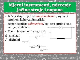 Rad i snaga elektricne struje | PPTX
