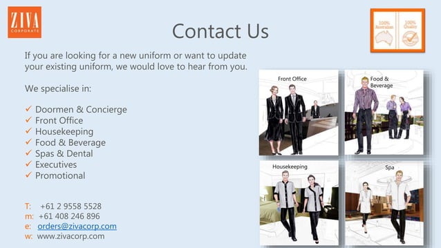 Radisson Blu Plaza Hotel - New Housekeeping Uniform | PPTX