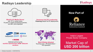 Radisys Engage Webinar Deck | PPT