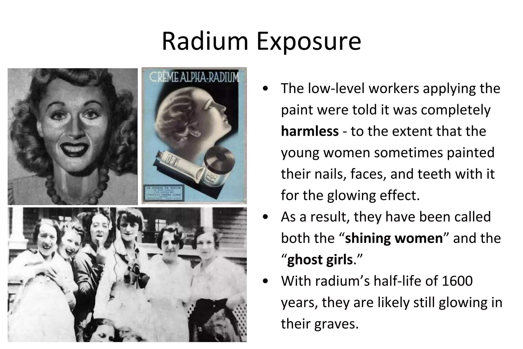 Radium girls | PPTX